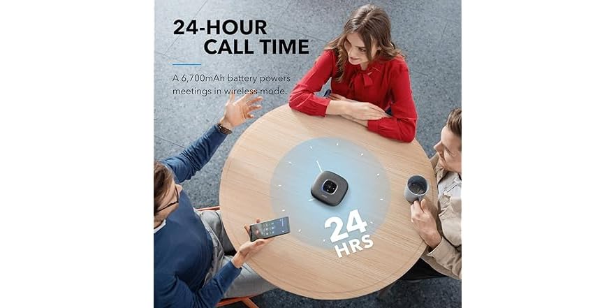 Anker B089T23MZG Anker PowerConf+ Bluetooth Speakerph (Open Box)