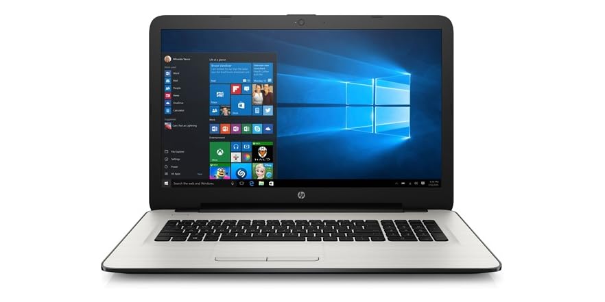 HP 17.3" Intel Dual-Core Laptop (Your Choice: Color)