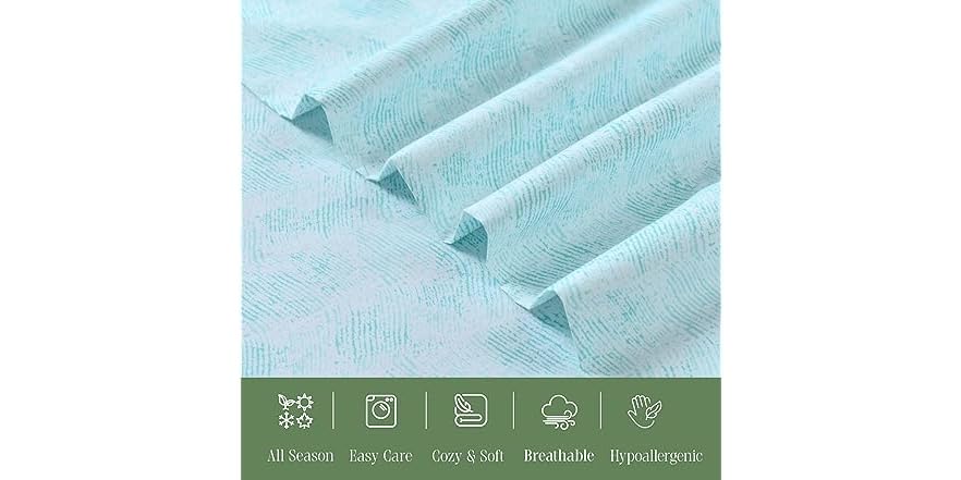 Elegant Comfort Wave Sheet Set King