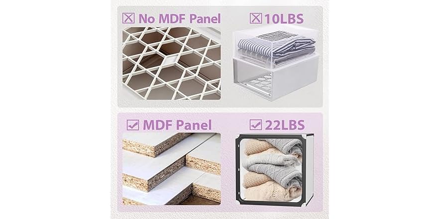 MIRUO 4 Pack Closet Organizers