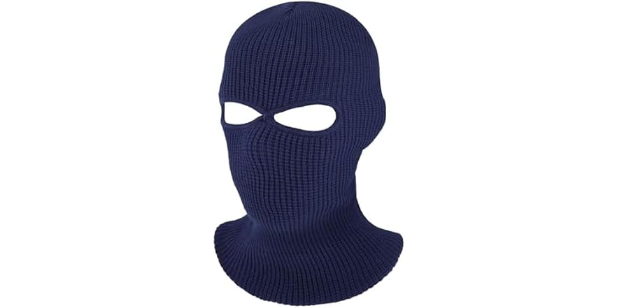 2-Hole Knitted Ski Mask (2 Pack)