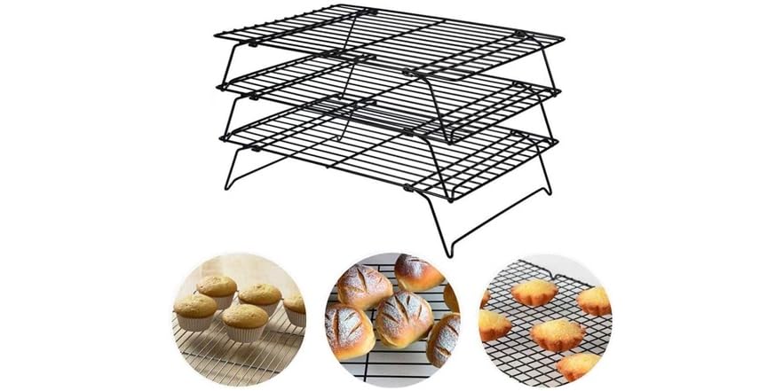 3-Tier Cooling Rack Set