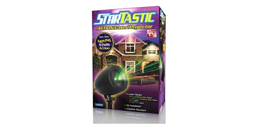Startastic Holiday Light Show Laser Projectors