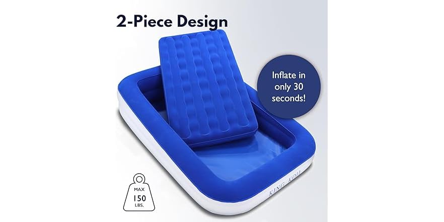King Koil Luxury Toddler Inflatable Child Airbed