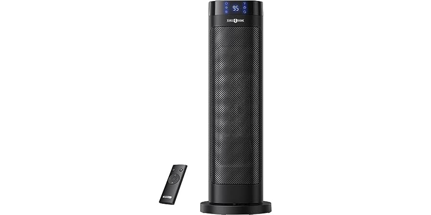 PARIS RHONE Space Heater, 22” 1500W Ceramic Heater