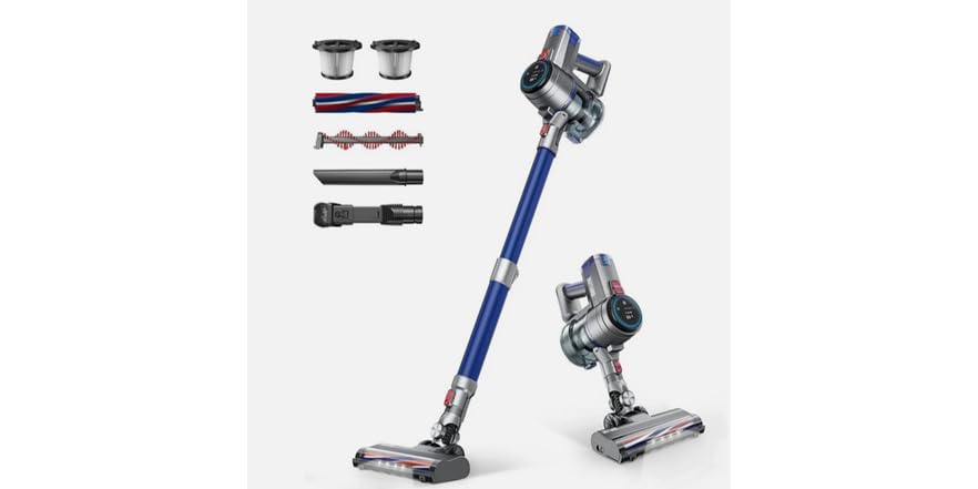 Buture Cordless Stick Vacuum Cleaner Blue