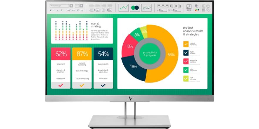 HP EliteDisplay E223 21.5" Monitor