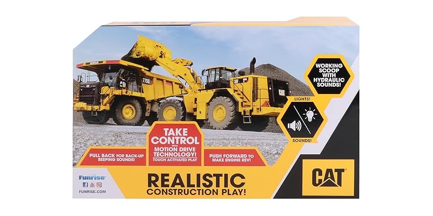 CAT Construction Power Haulers Loader