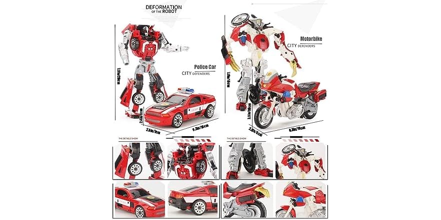 Combiners Transformation Robot Toy
