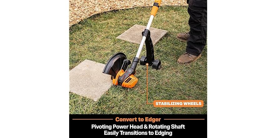 LawnMaster CLGT2410S 24V 10" Cordless String Trimmer