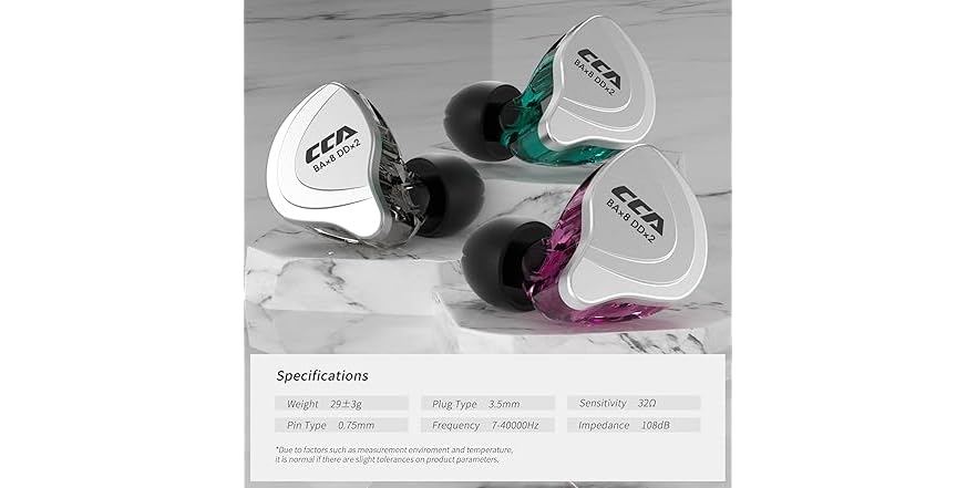 CCA KZ C10 Earbuds with Microphone