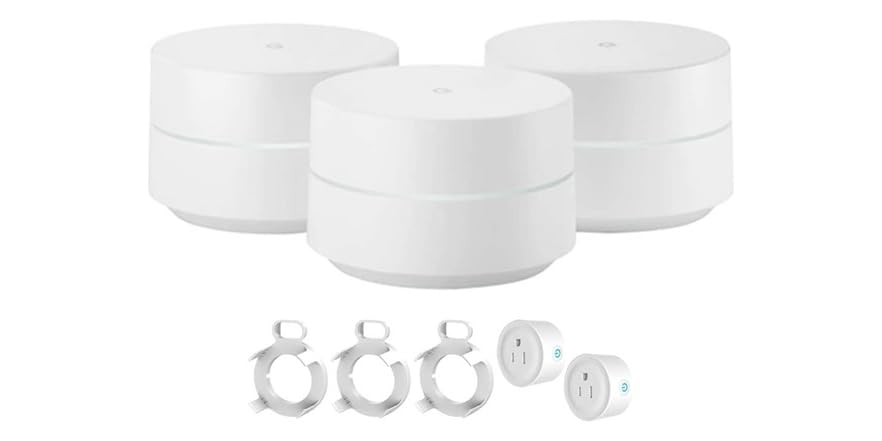 Google Wi-Fi Mesh Router 3-Pack - Bundle