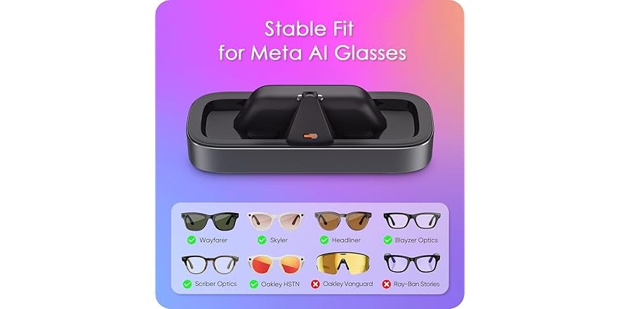 VAWVVA Ray-Ban Meta Glasses Charging Station