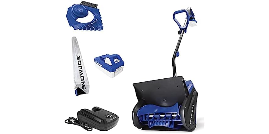 Snow Joe 24V iON+ Cordless Snow Shovel Bundle