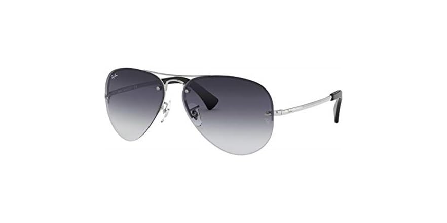Ray-Ban Semi Rimless Aviator Sunglasses
