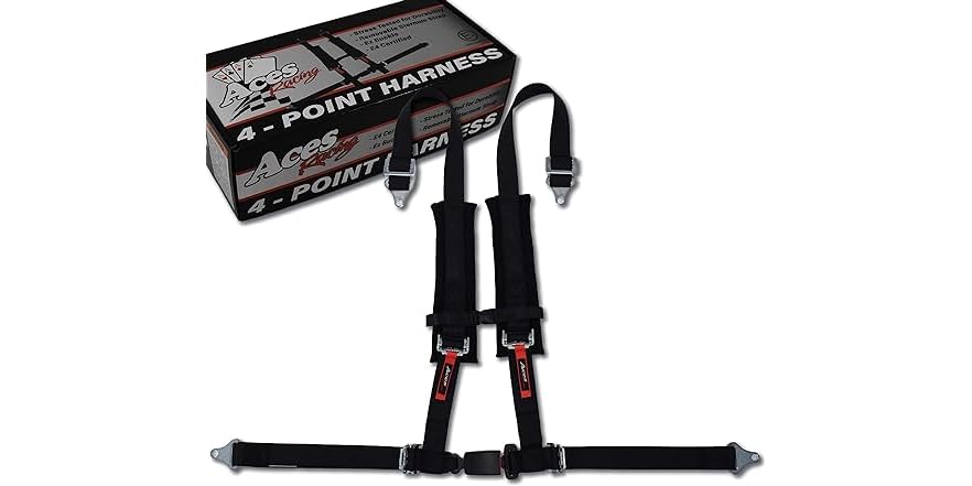 4 Point Harness with 2 Inch Padding