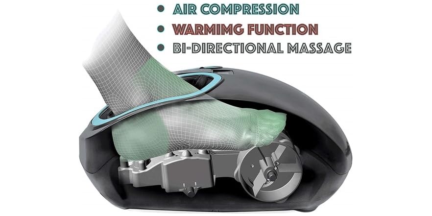 InvoSpa Shiatsu Foot Massager with Heat