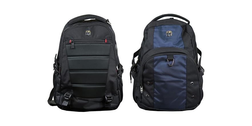 2PK Multi-Compartment All-In-1 Backpack