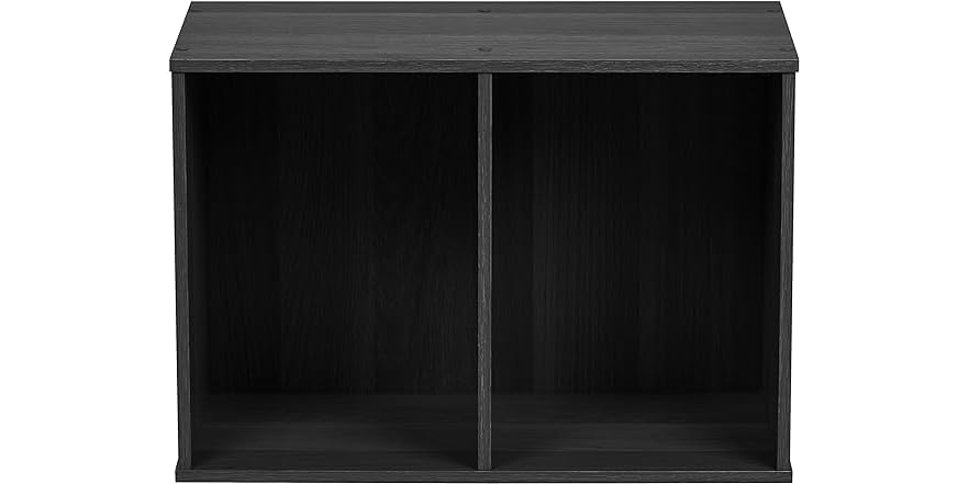 IRIS USA 2-Tier Wood Storage Shelf