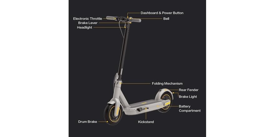 Ninebot G30LP MAX Electric Kick Scooter