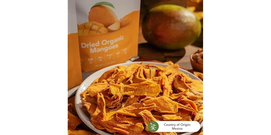 (6pk) Earthside Farms Dried Mango 2.28oz