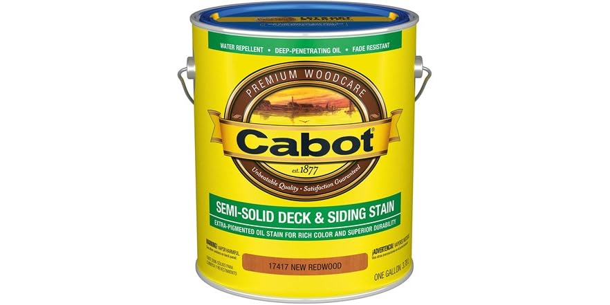 Cabot Semi-Solid Deck & Siding Stain