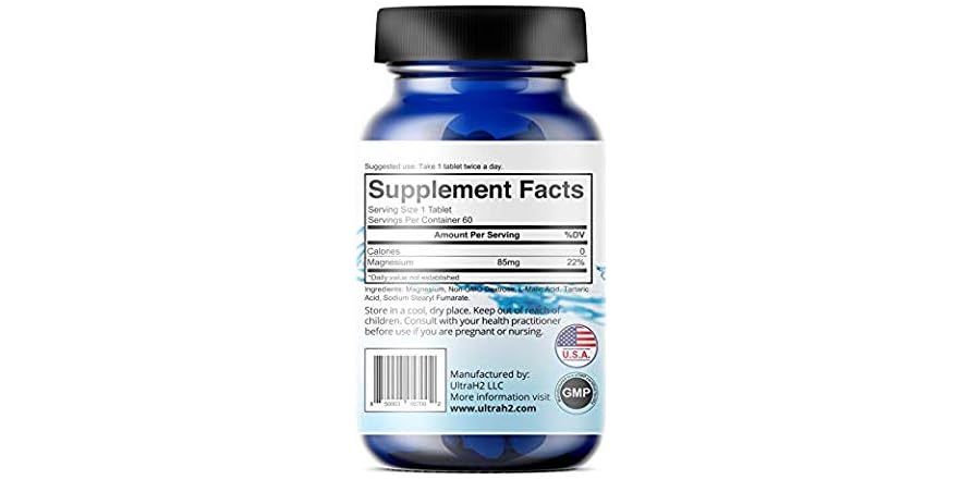 UltraH2 Molecular Hydrogen Tablet