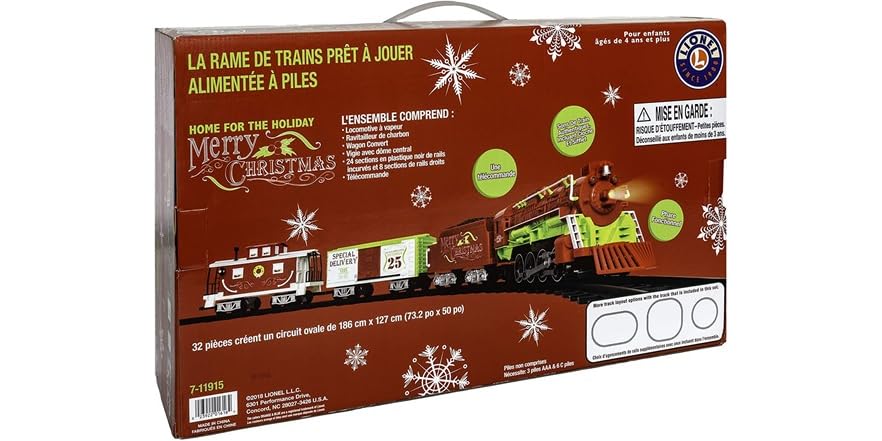 Lionel Battery-Powered Model Train Set