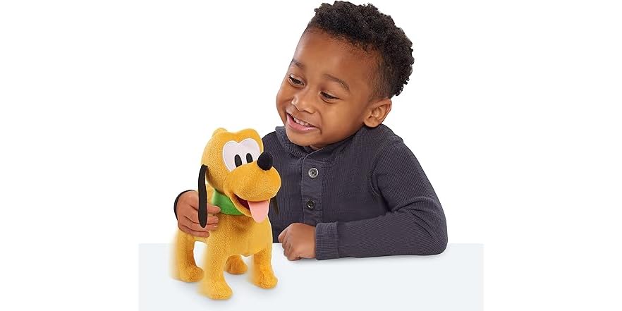 Disney Classics Pluto Walking Plush