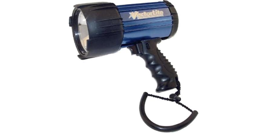 Vector Vectorlite 1 Million Candlepower Rechargeable Aluminum Spotlight