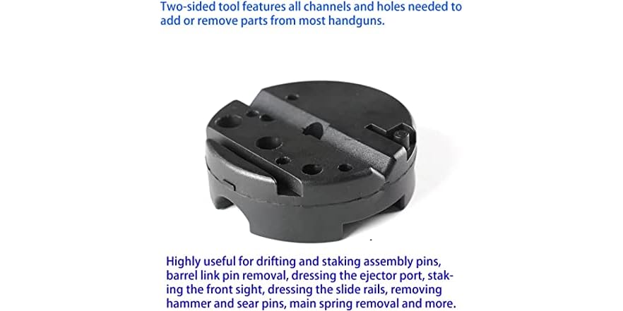 Universal Bench Block with 9 pcs Pin Punch