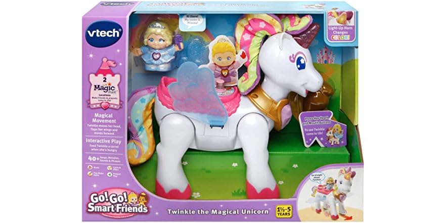 Twinkle the Magical Unicorn Toy Set