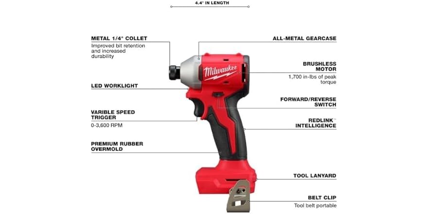 Milwaukee 3692-22CT M18 Brushless 2-Tool Combo Kit