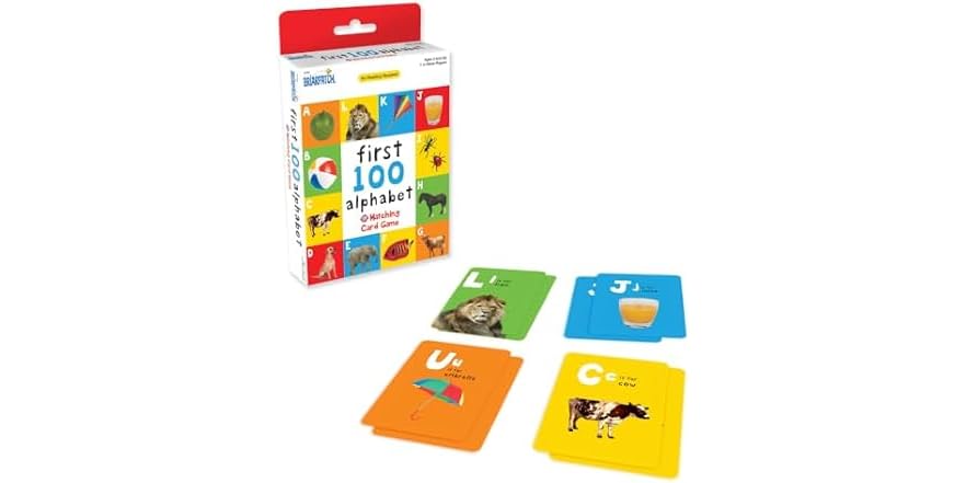Briarpatch, First 100 Alphabet Matching Card Game