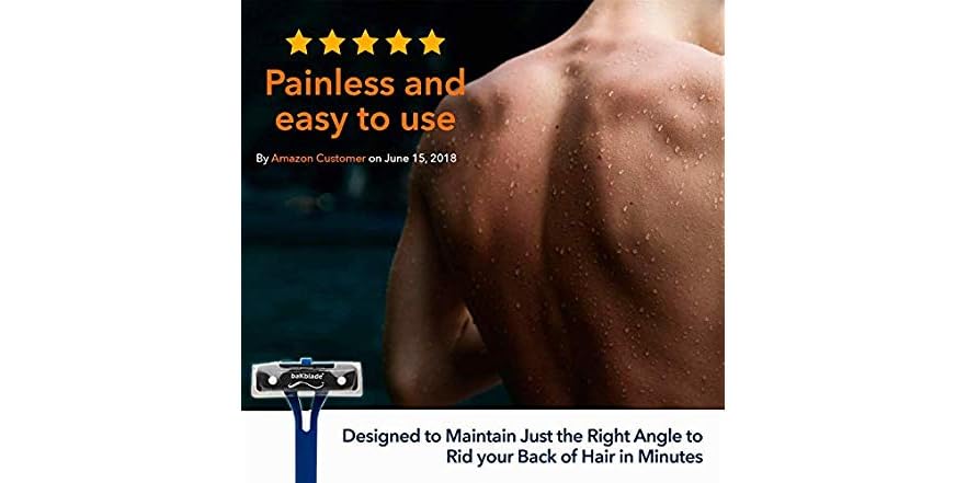 baKblade 1.0 - Back Hair Removal