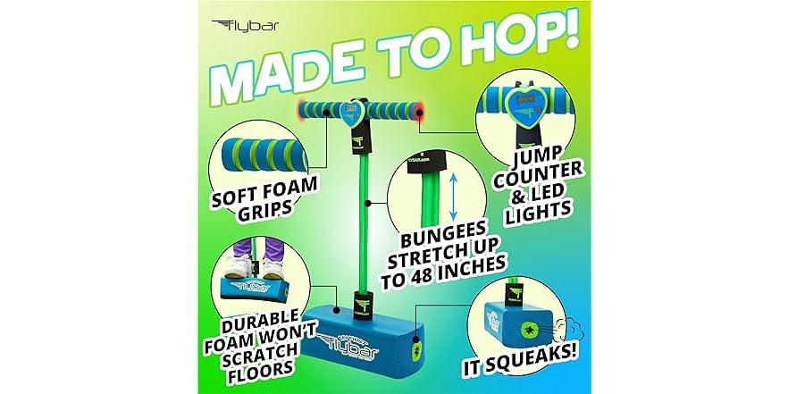 Flybar My First Foam Pogo Jumper for Kid