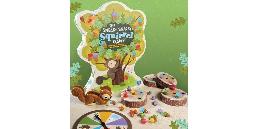 The Sneaky, Snacky Squirrel Board Game