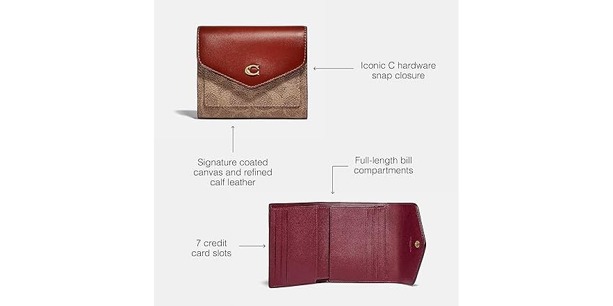 Coach Colorblock Signature Wyn Small Wallet
