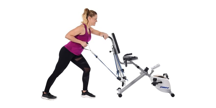 Stamina Exercise Bike with Strength System