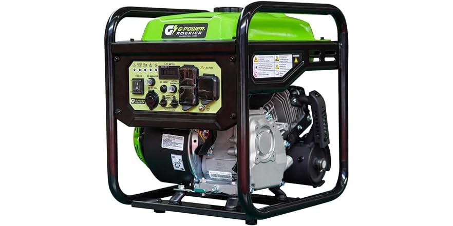 4500W Open Frame Type Inverter Generator