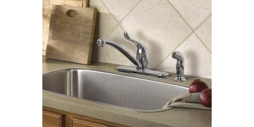Moen Adler Collection Kitchen Faucet w/ Side Spray