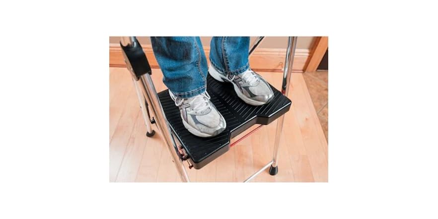 Werner 3-Step Steel Foldable Step Stool