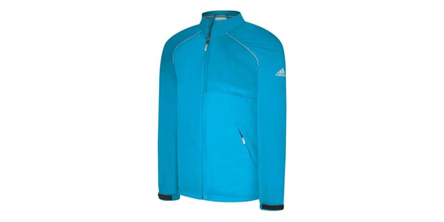 adidas ClimaProof Storm Rain Jacket, Aqua