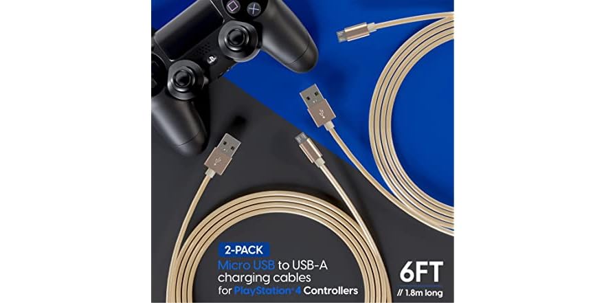 TALK WORKS Playstation 4 Charging Cable
