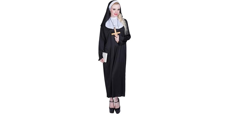 Women's Nun Costume Dress
