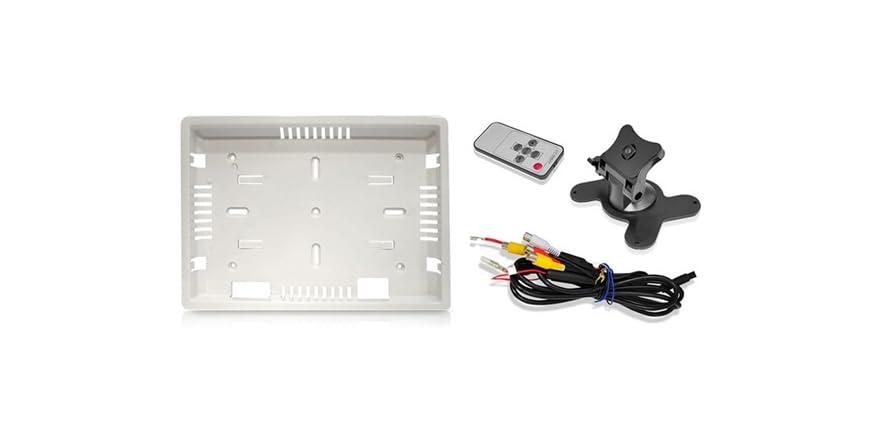 10" LCD Headrest Monitor w/ Shroud