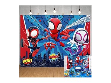 Spidey and His Amazing Friends Backdrop