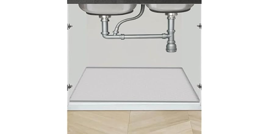 True Zen Casa Under Sink Mat for Kitchen Waterproof