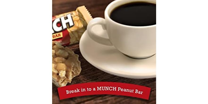 MUNCH Peanut Bar,36-Count Box