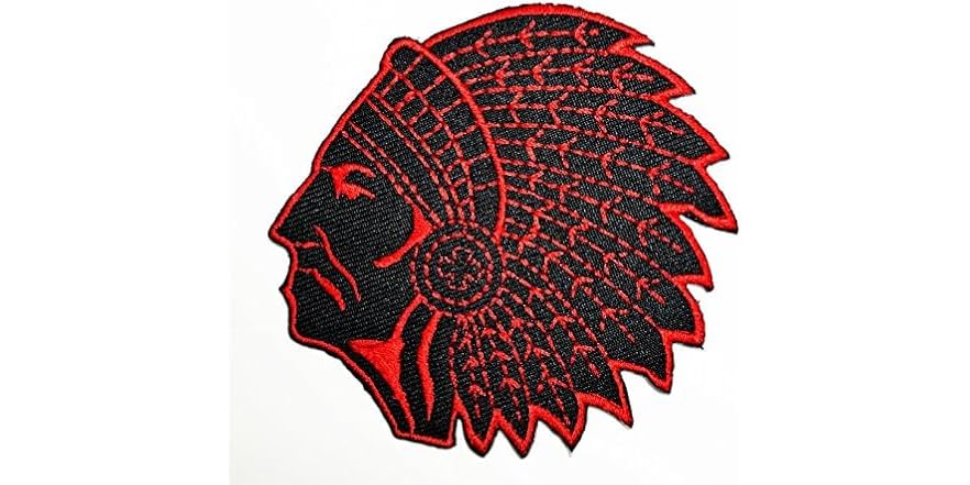 Red Indian tribal chief Patch